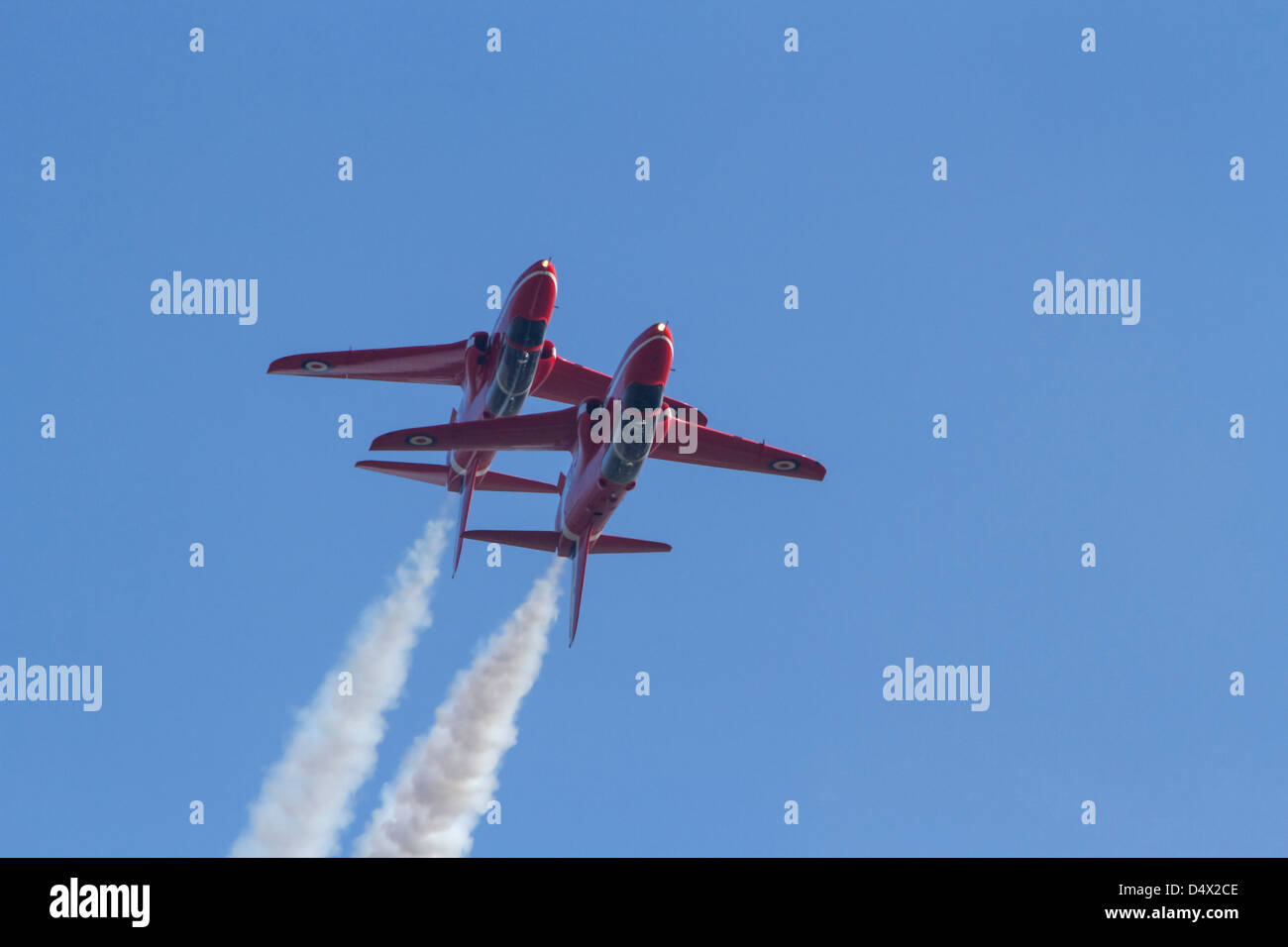 The Red Arrows flying display team Stock Photo - Alamy