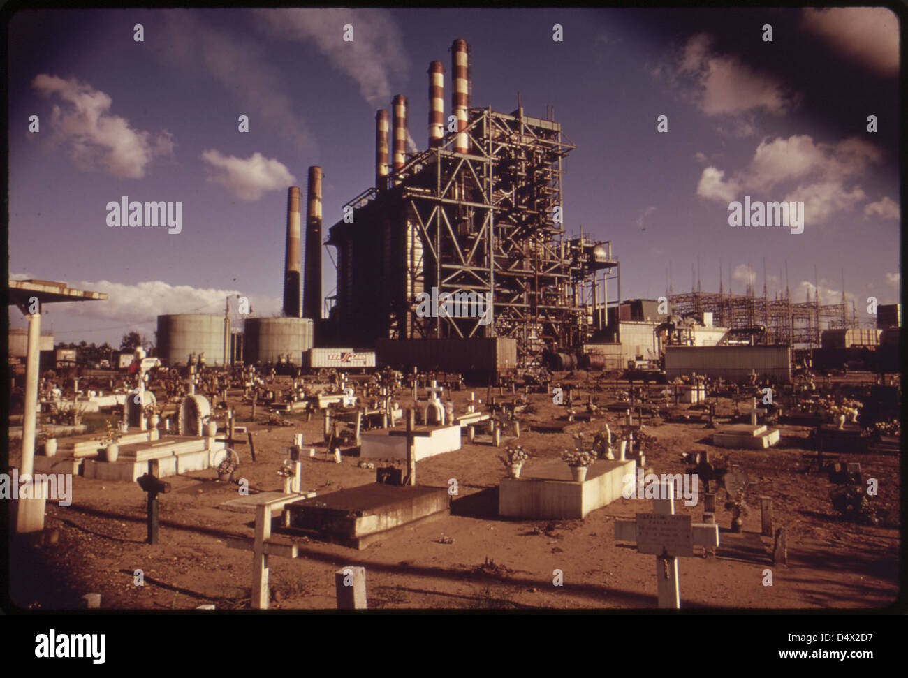 The Palo Seco Electric Power Plant in Puerto Rico, photographed in ...