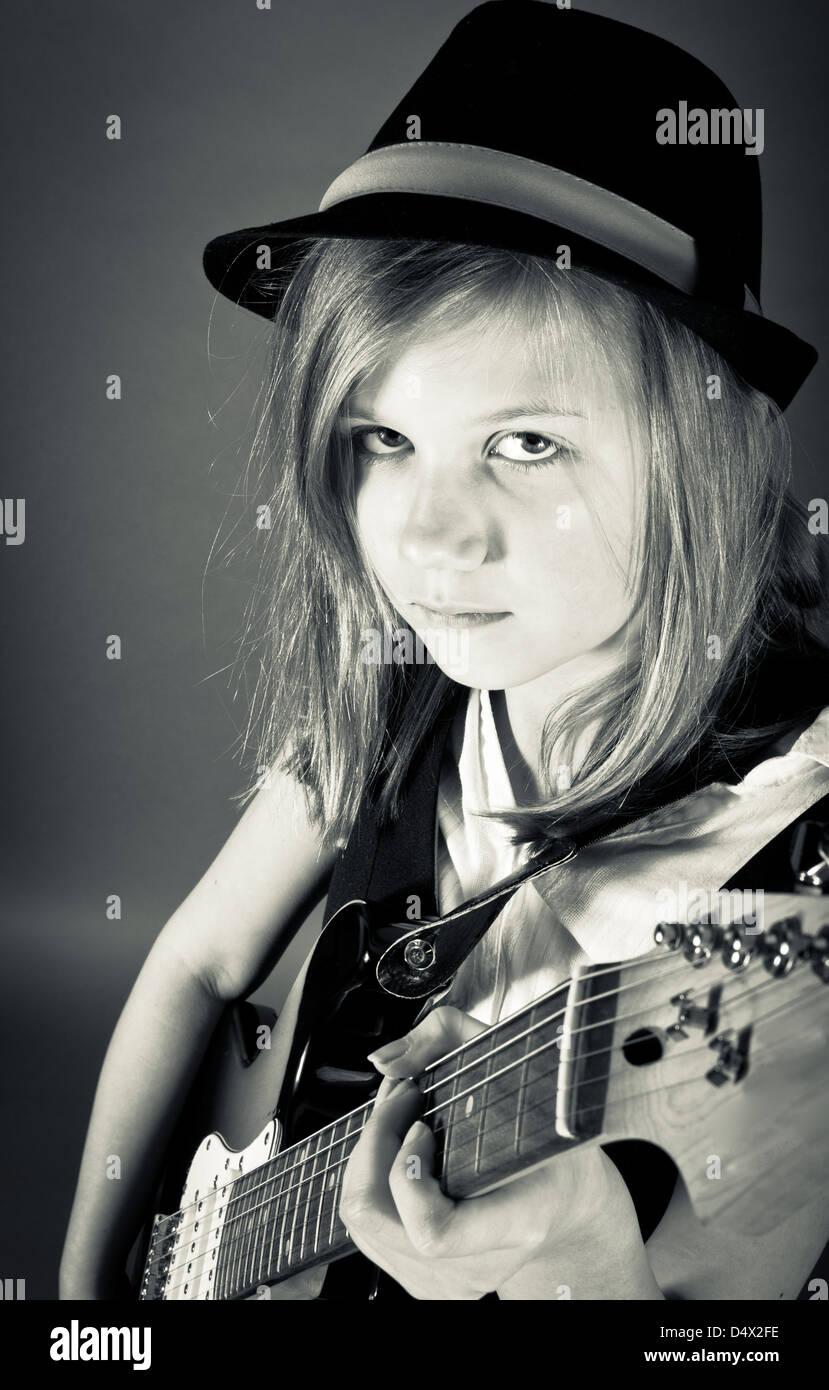 Child punk rock band hi-res stock photography and images - Alamy