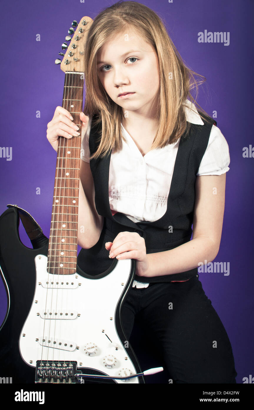 Child punk rock band hi-res stock photography and images - Alamy