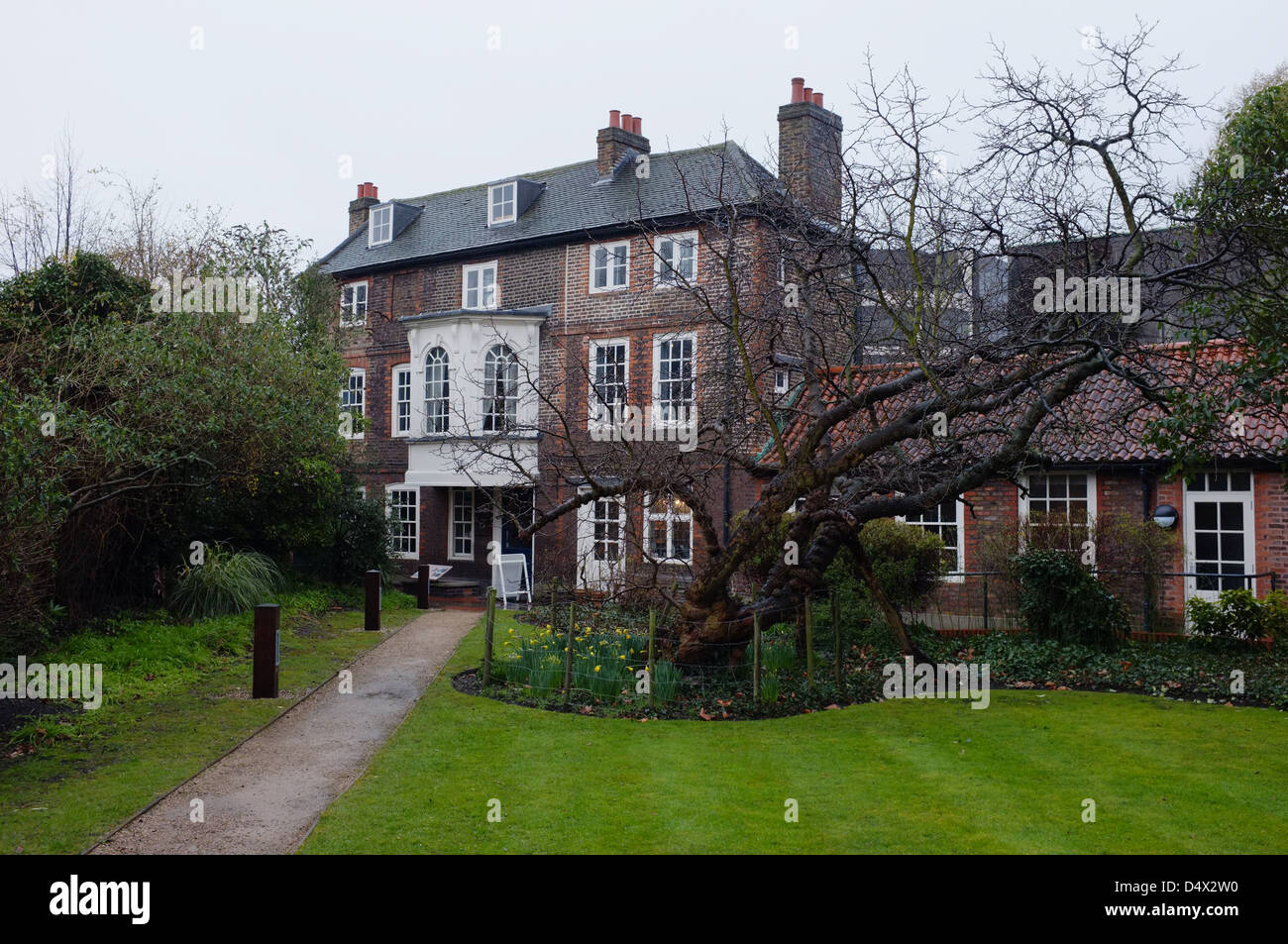Hogarth's house museum Hogarth Lane, Great West Road, Chiswick London ...
