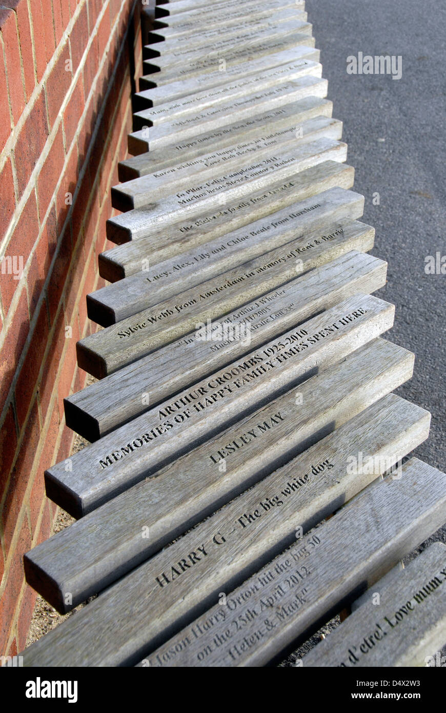 The longest bench hi-res stock photography and images - Alamy