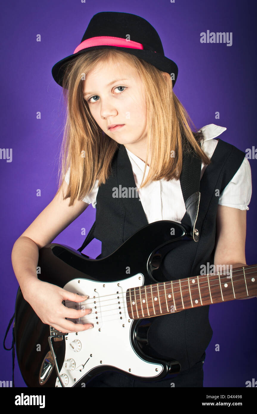 Child punk rock band hi-res stock photography and images - Alamy