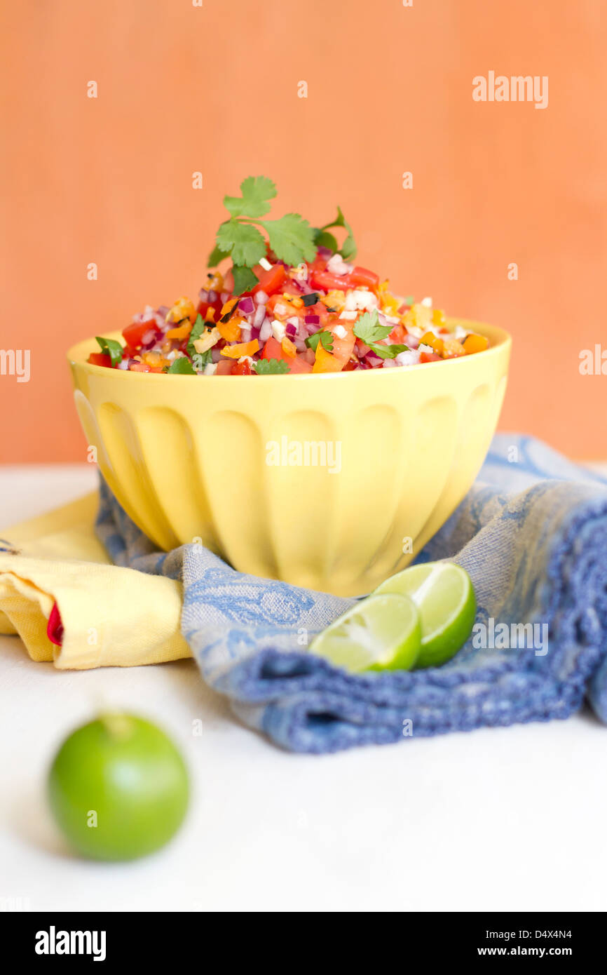 Mexican Salsa Scene Stock Photo - Alamy