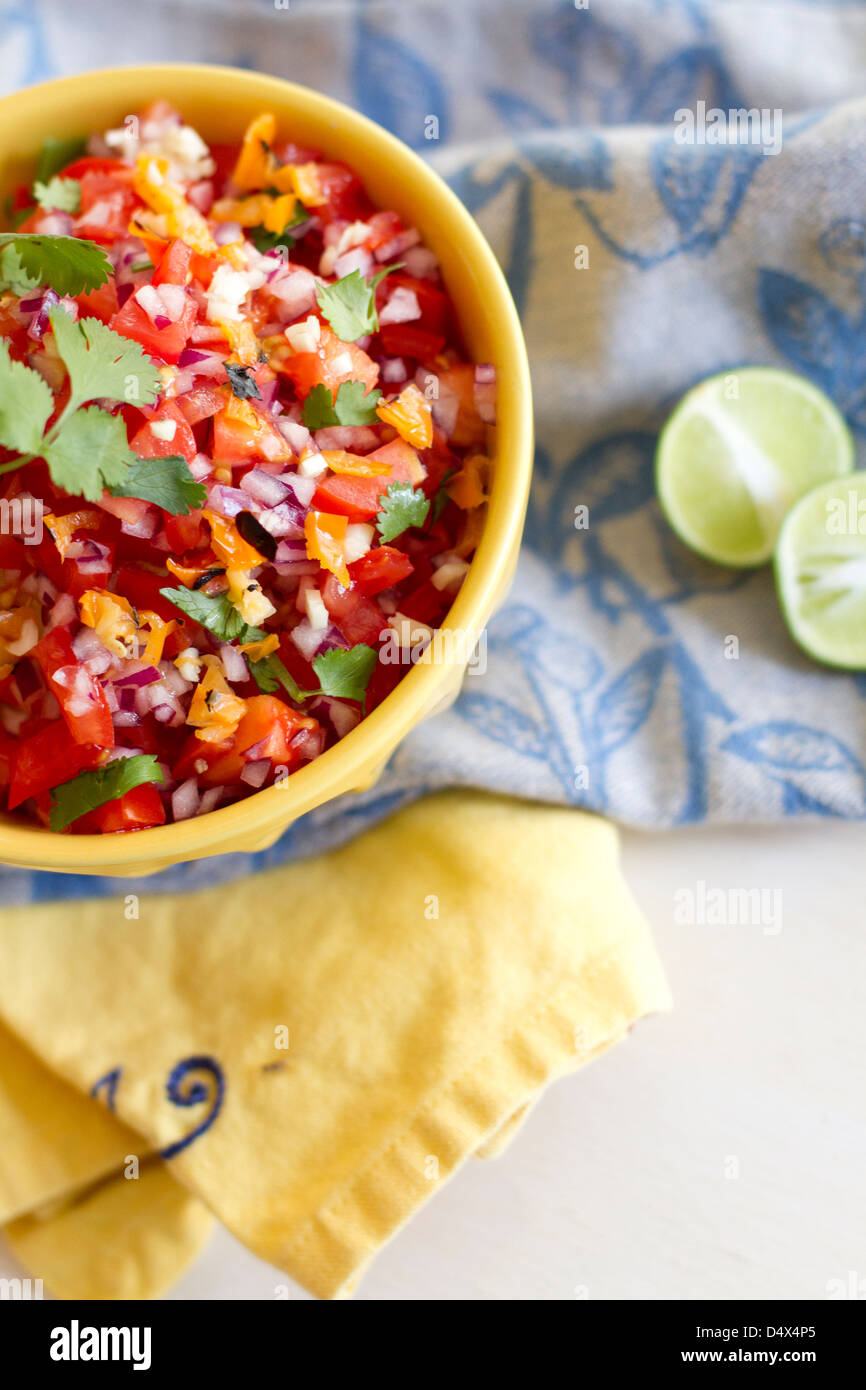 Mexican Salsa Scene Stock Photo - Alamy