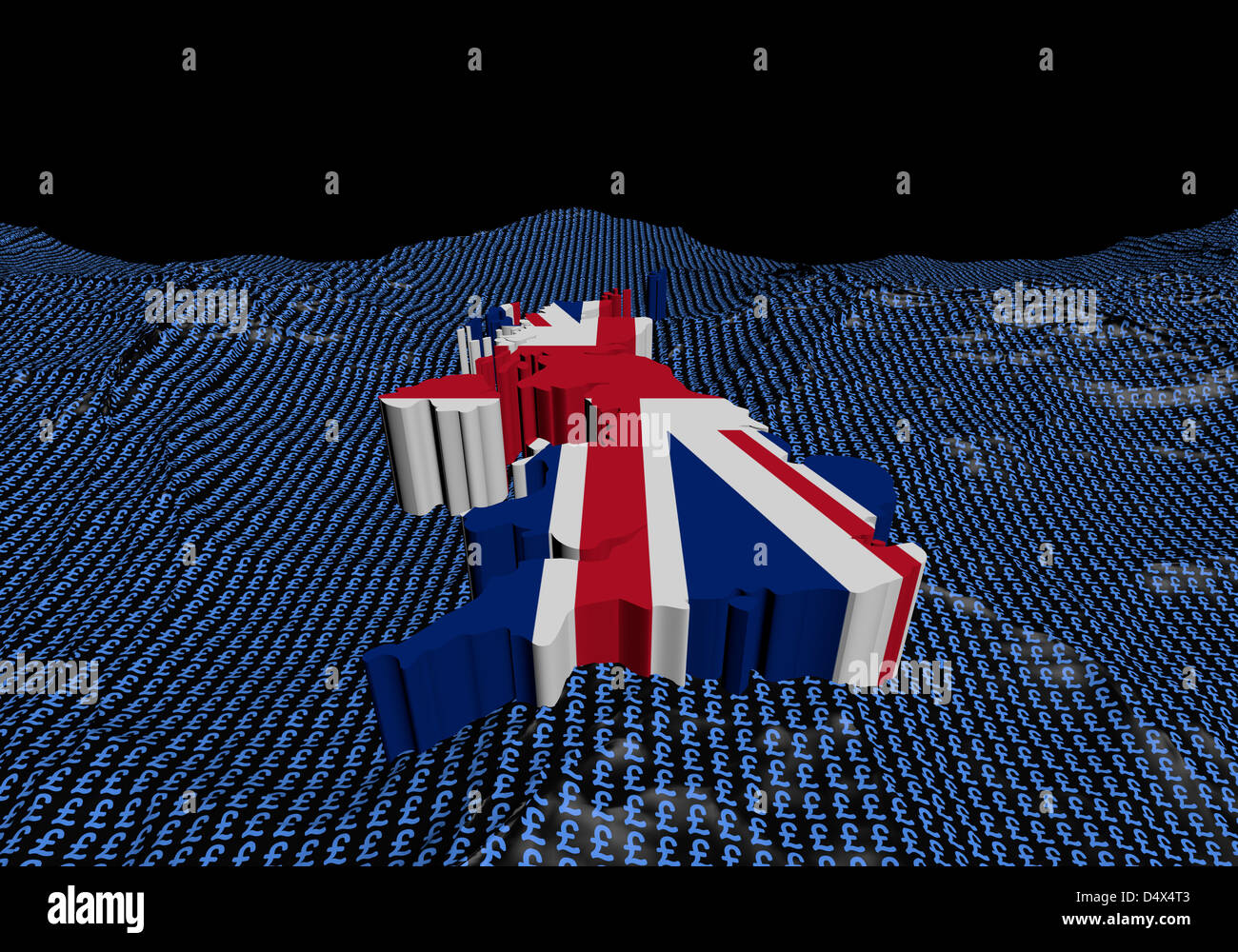 Uk map symbols in hi-res stock photography and images - Alamy