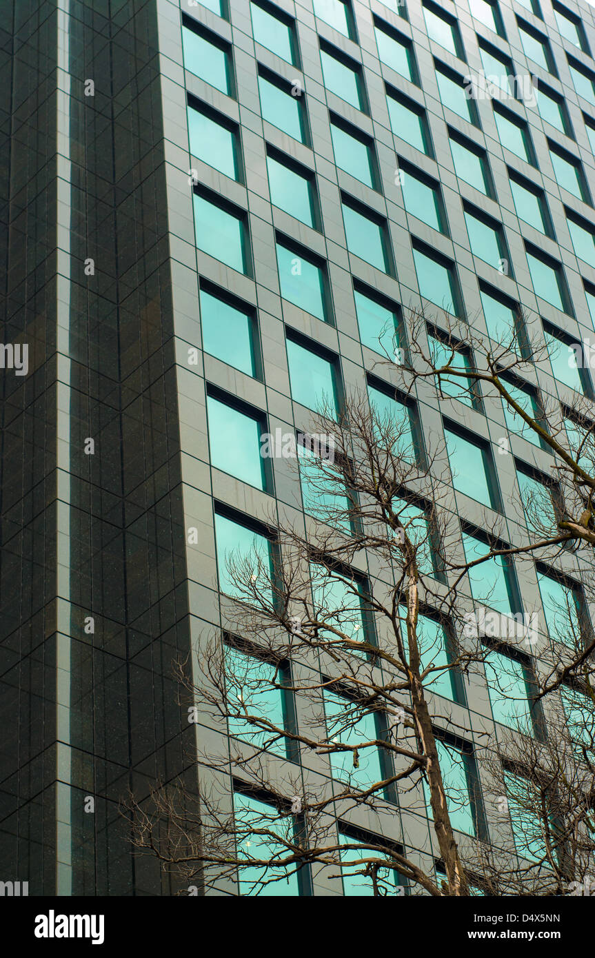 An abstract image of the windows of a skyscraper Stock Photo - Alamy