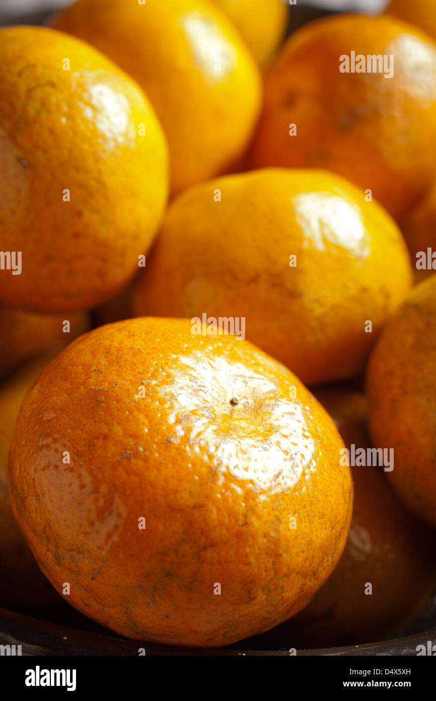 Clementines, a type of mandarin orange Stock Photo - Alamy