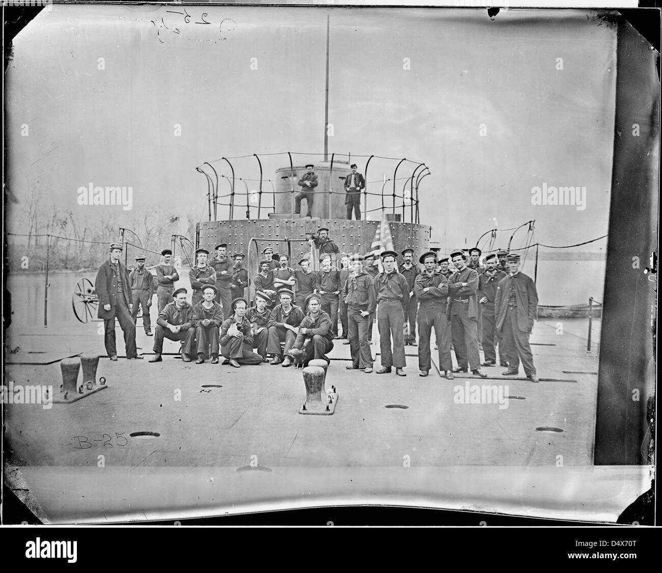 Uss monitor ironclad warship hi-res stock photography and images - Alamy
