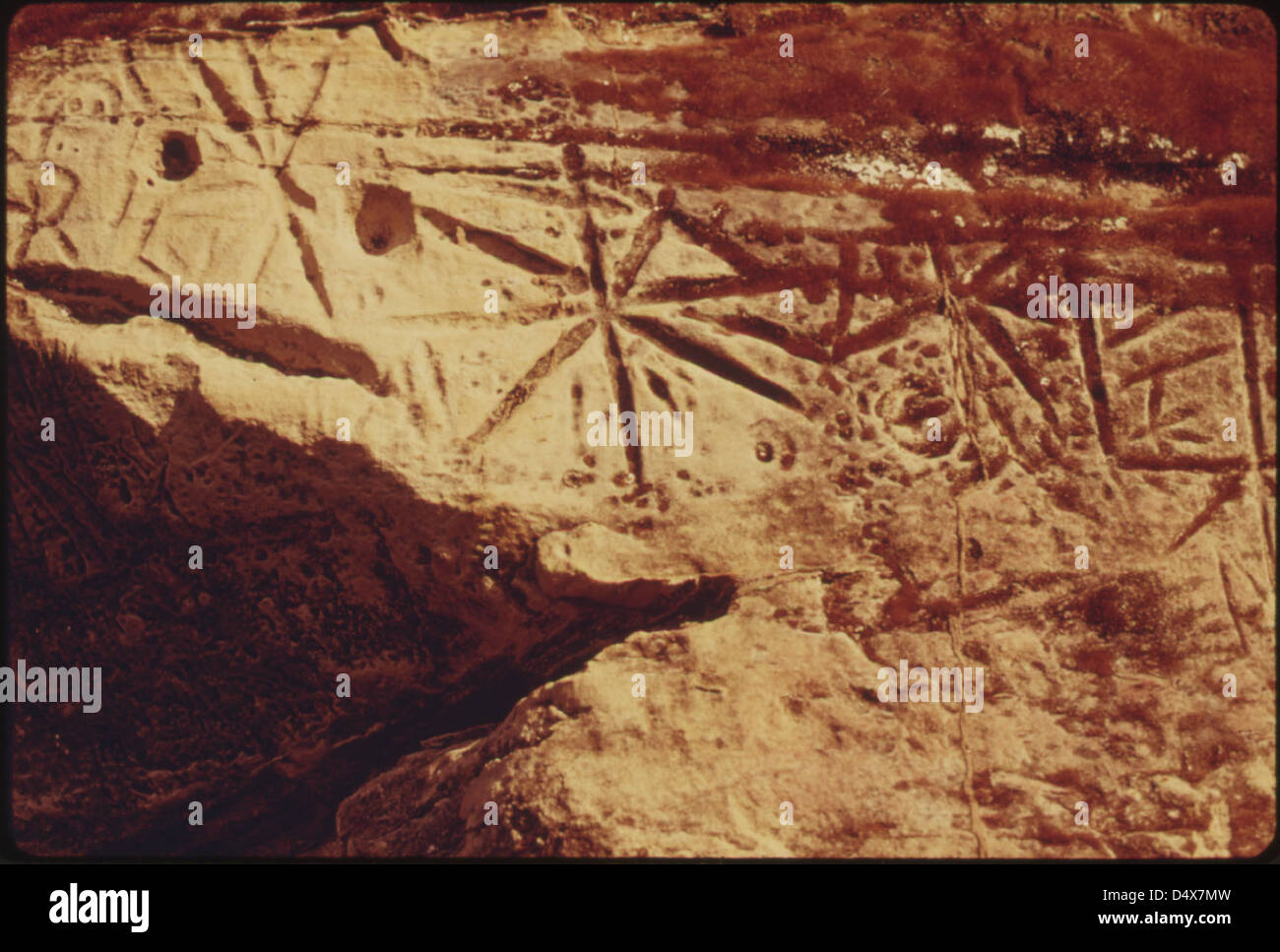 Petroglyphs, referenced in the Lewis and Clark Expedition journal, are ...