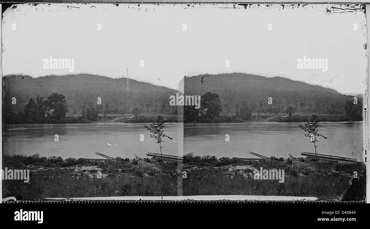 This 1860s photograph by Mathew Brady offers a view of the Tennessee ...