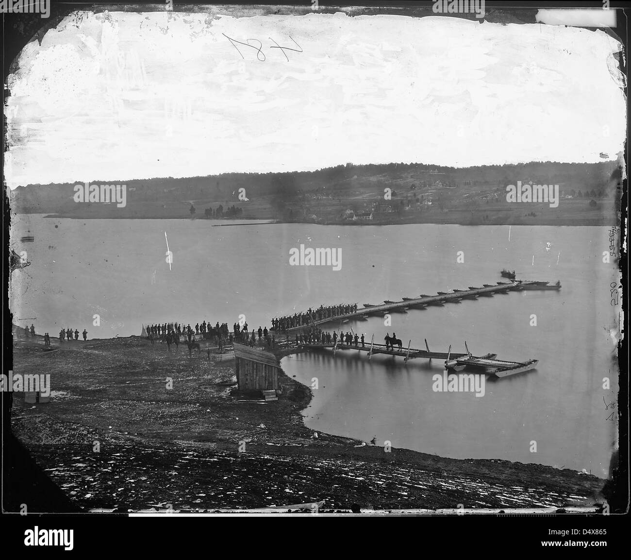 Pontoon landing Black and White Stock Photos & Images - Alamy