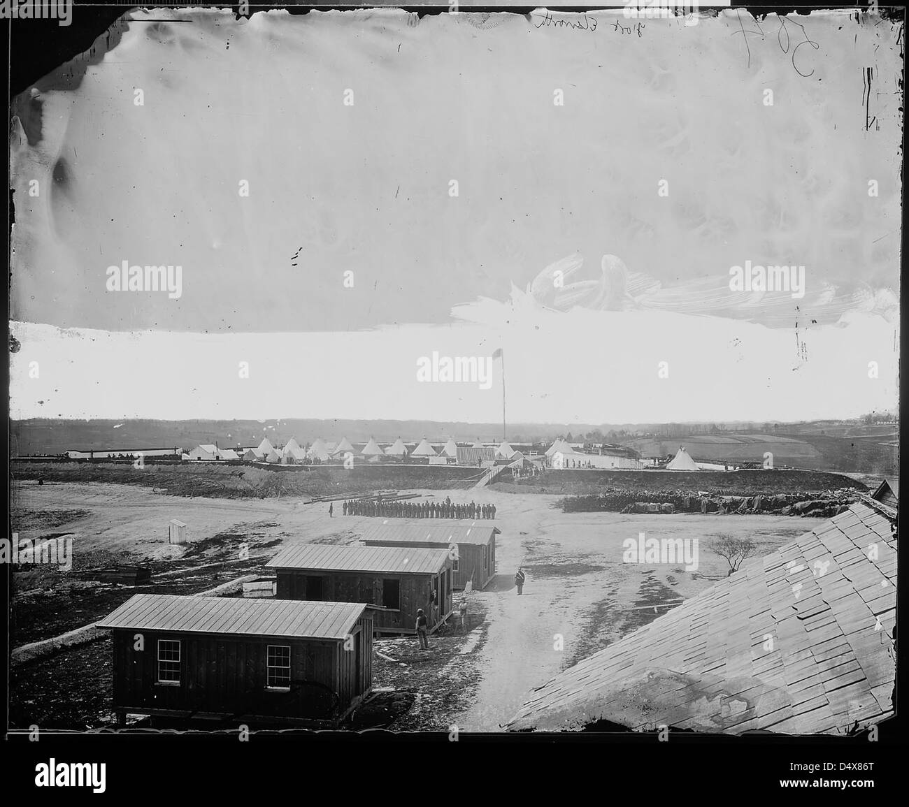 Fort Ellsworth near Alexandria, Virginia, was an important military ...