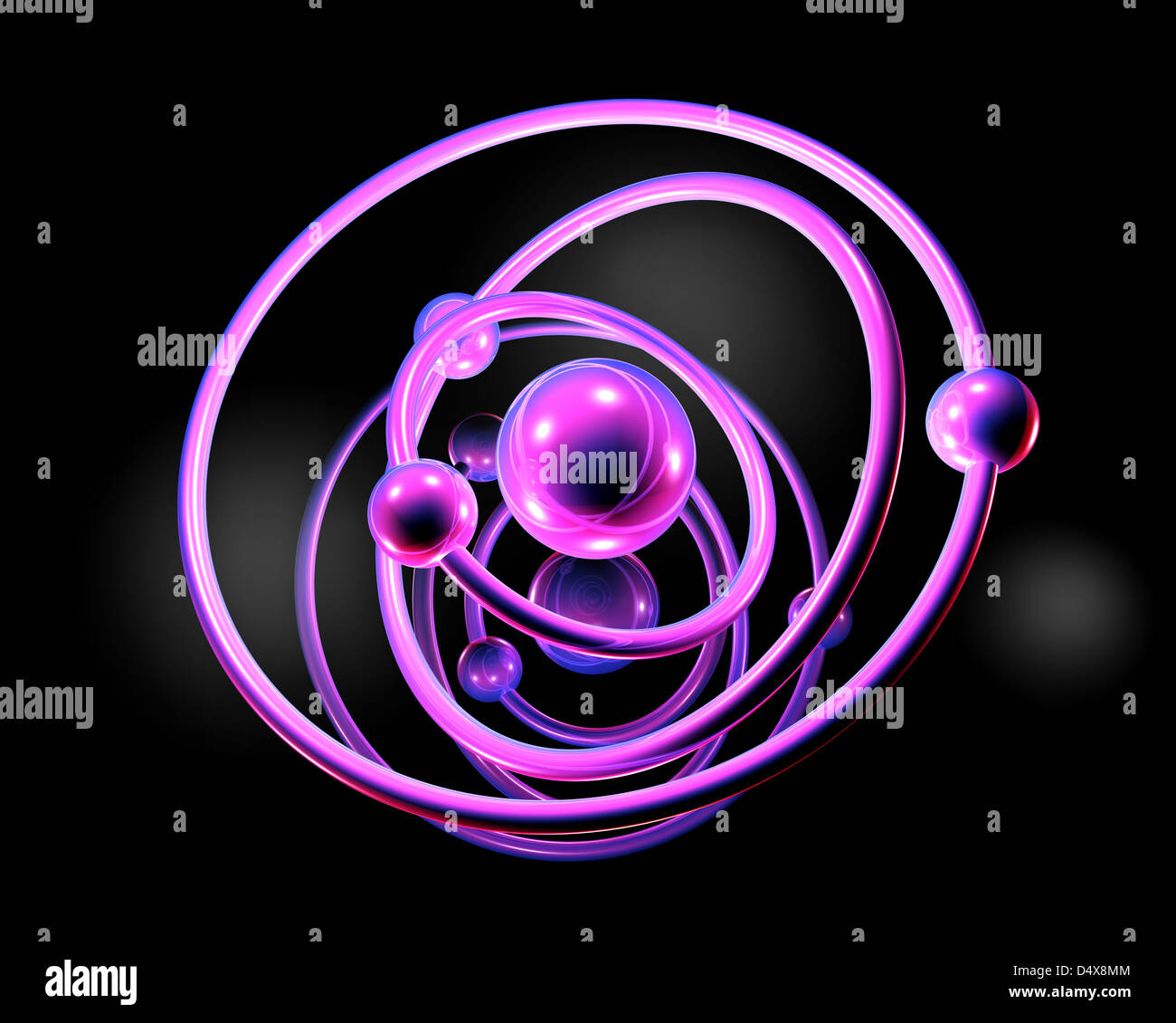 Proton quark illustration hi-res stock photography and images - Alamy