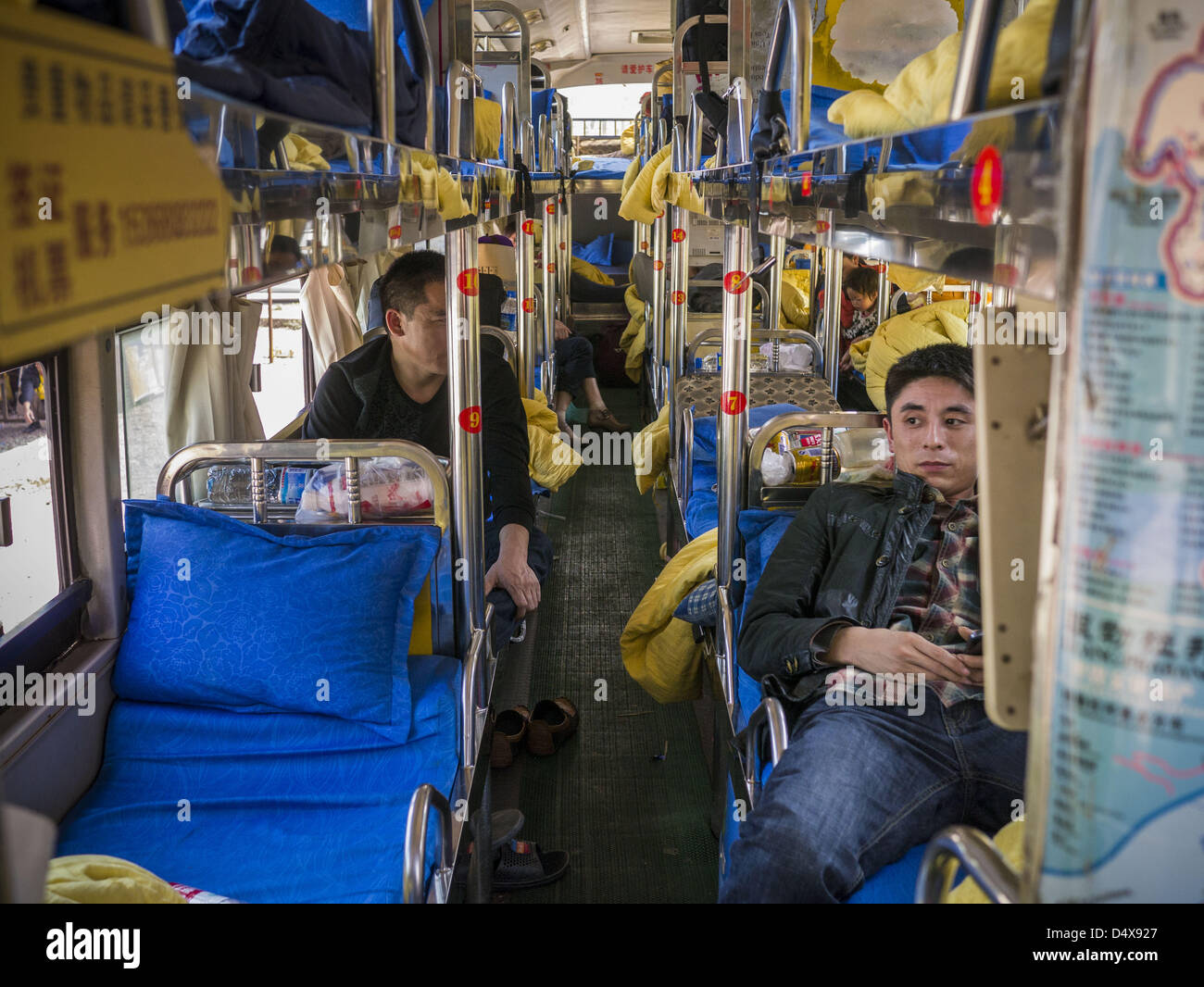 Sleeper bus hi-res stock photography and images - Alamy