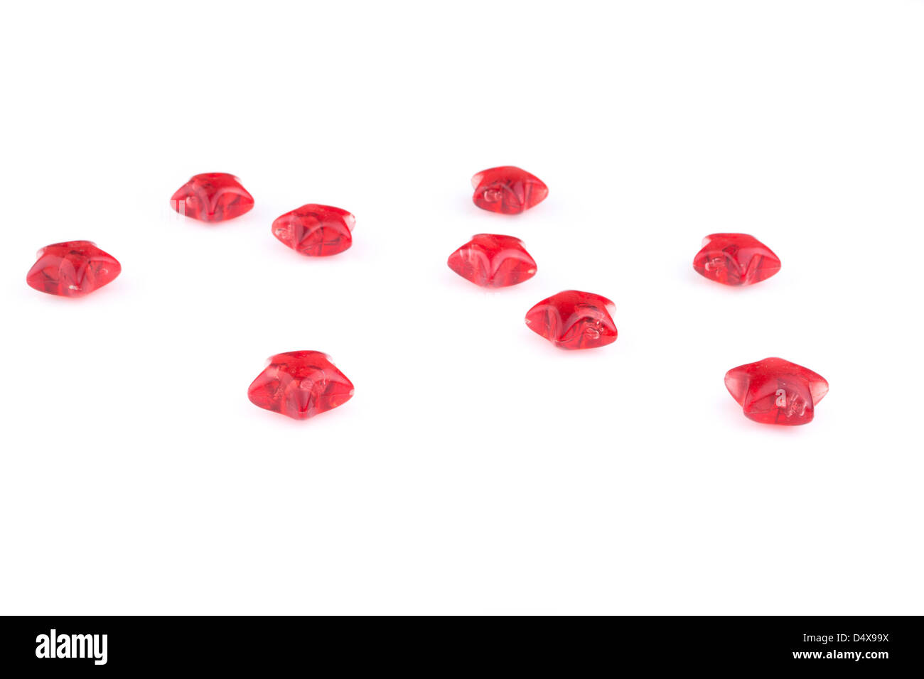 Red abstract rating star Cut Out Stock Images & Pictures - Alamy