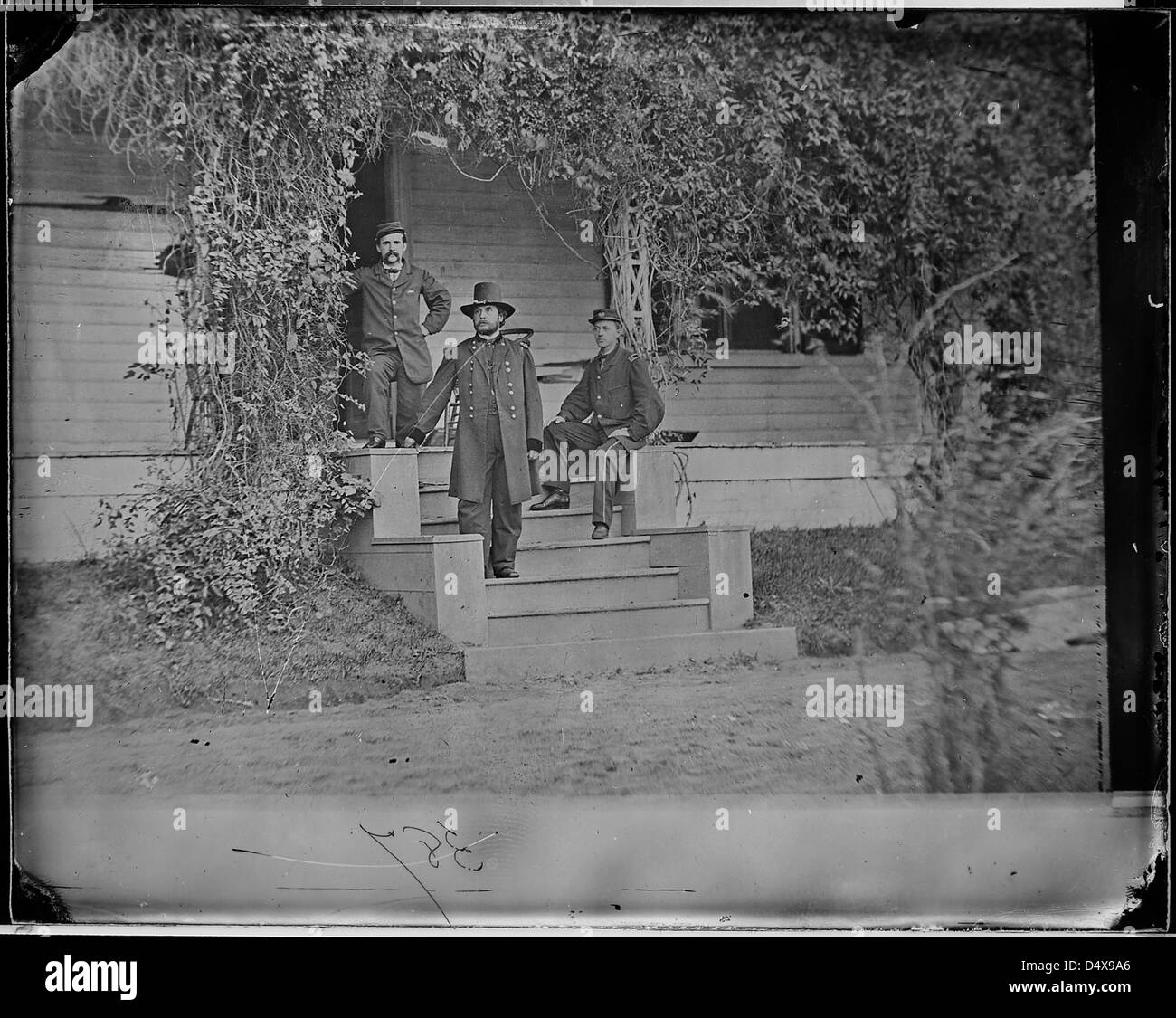 This photograph by Mathew Brady depicts General Rufus Ingalls, Colonel ...