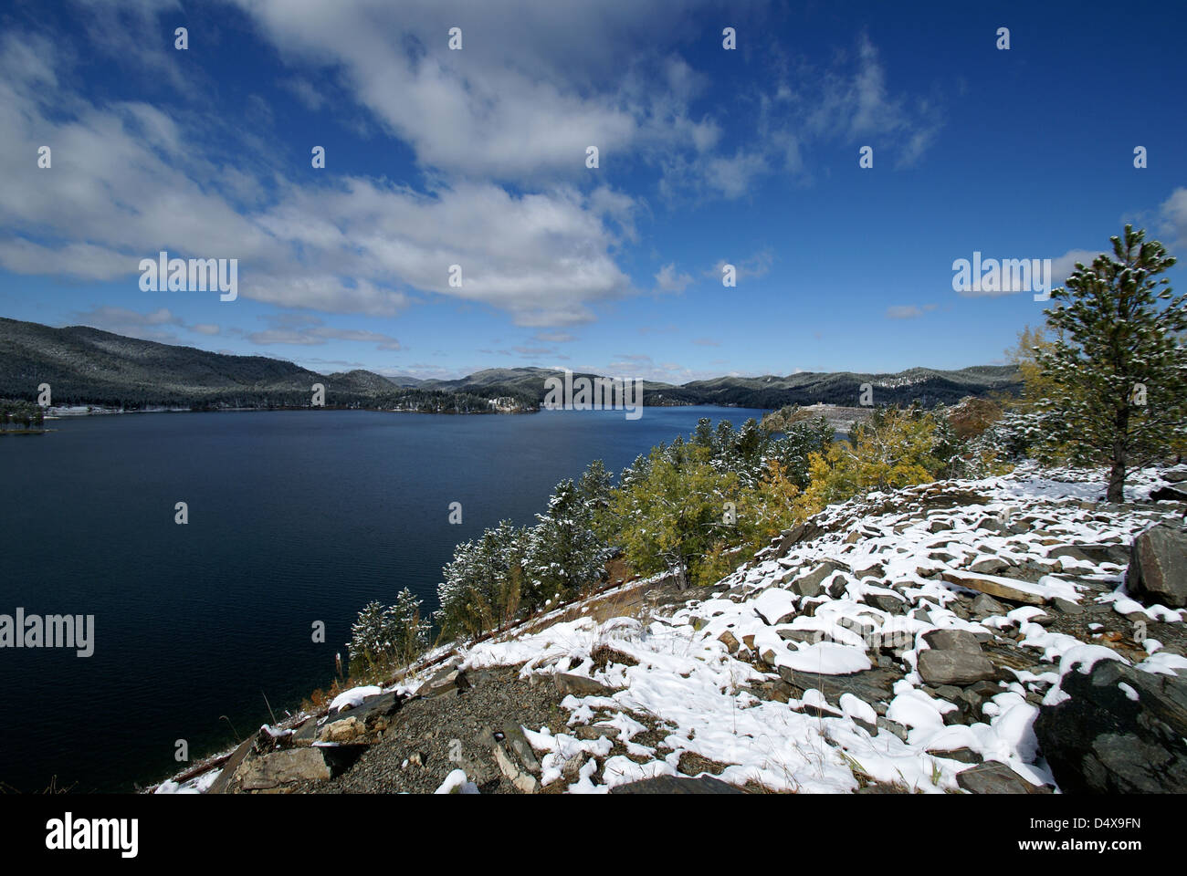 Pactola Lake in the Black Hills Stock Photo - Alamy
