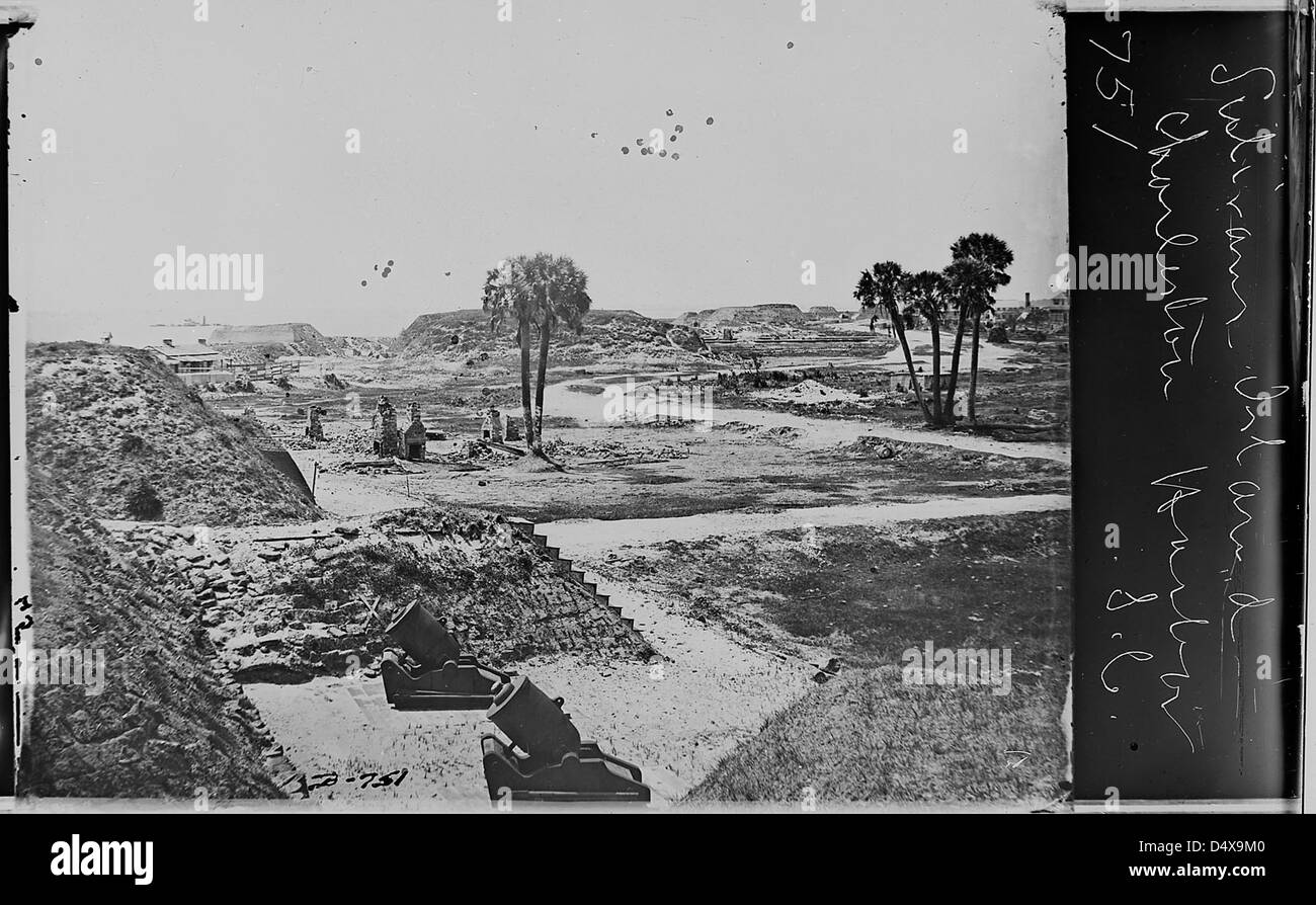 A photograph of Sullivan's Island, located in Charleston Harbor, South ...