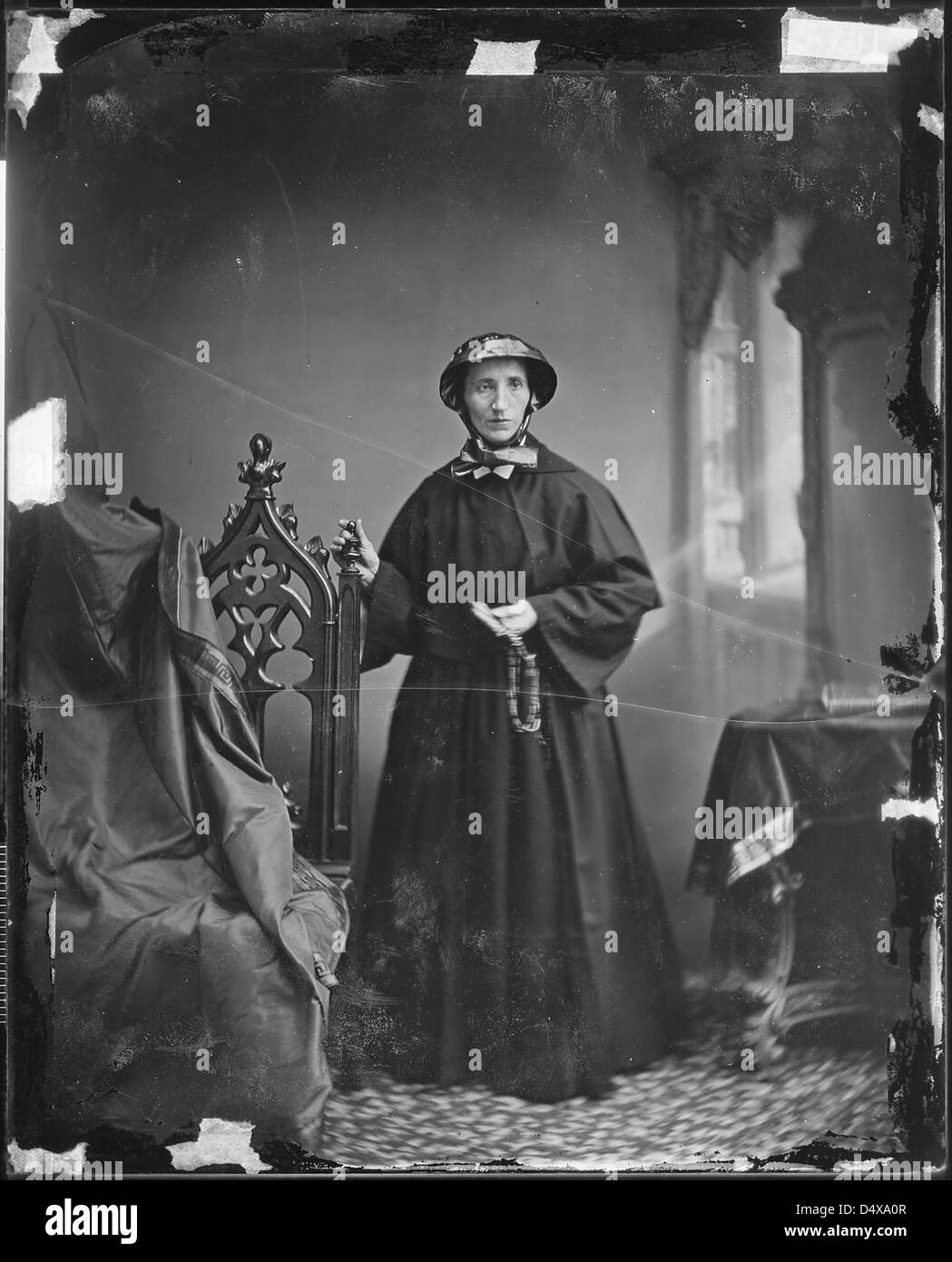 This Civil War-era photograph by Mathew Brady features Sister Jachim, a ...