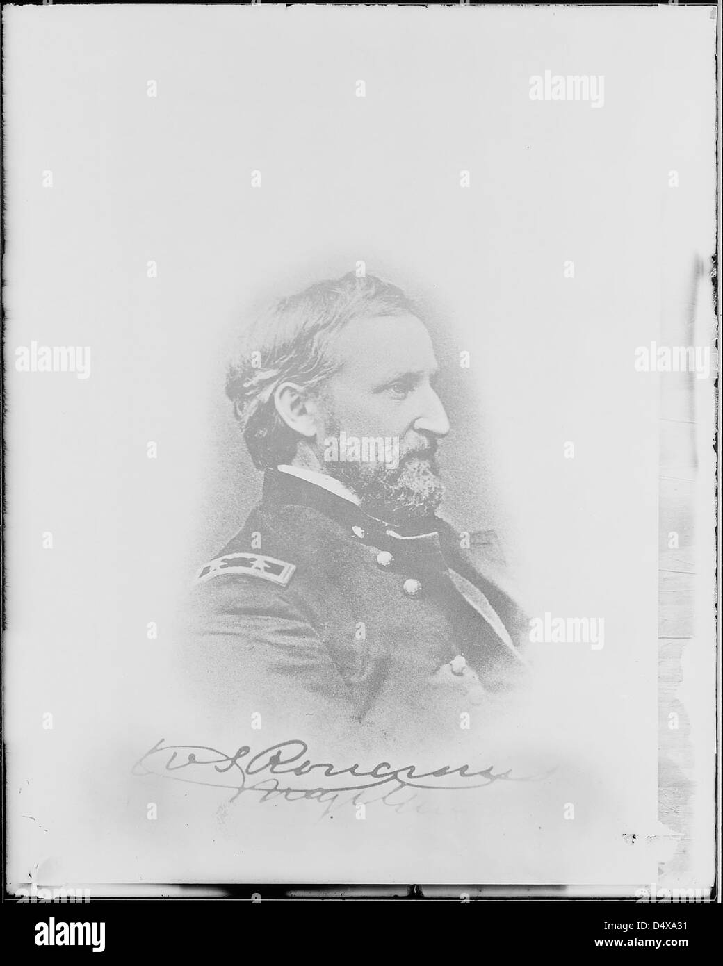 Photograph of General Rosecrans, a prominent Union general during the ...