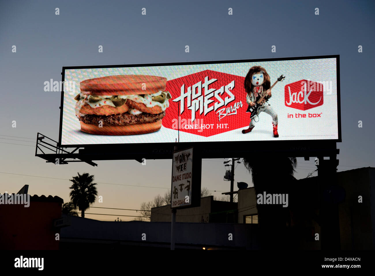 Food billboard advertising hi-res stock photography and images - Alamy