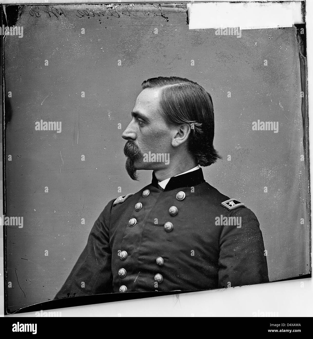 A portrait of General Adelbert Ames, taken during the Civil War by ...