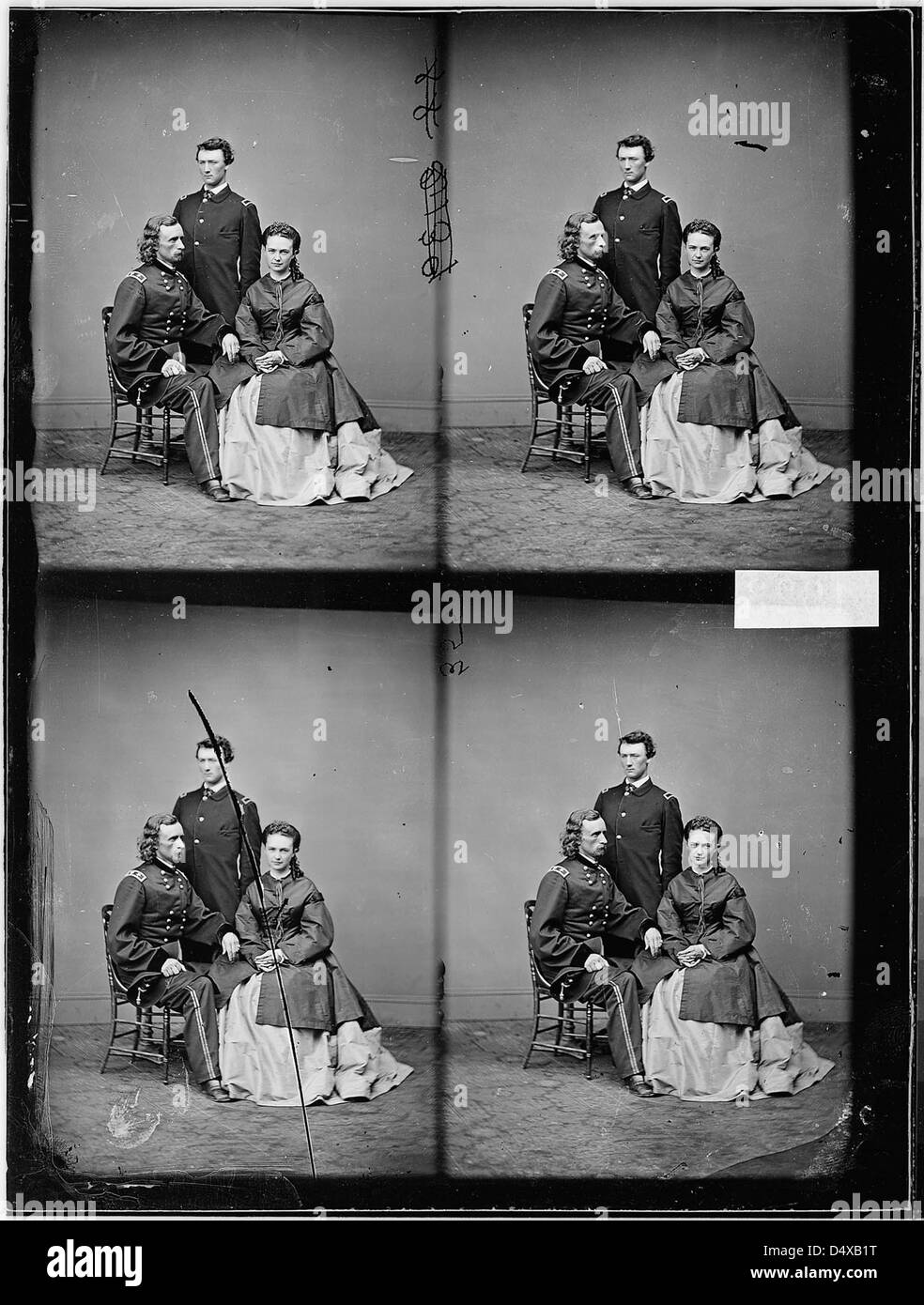 General custer wife hi-res stock photography and images - Alamy