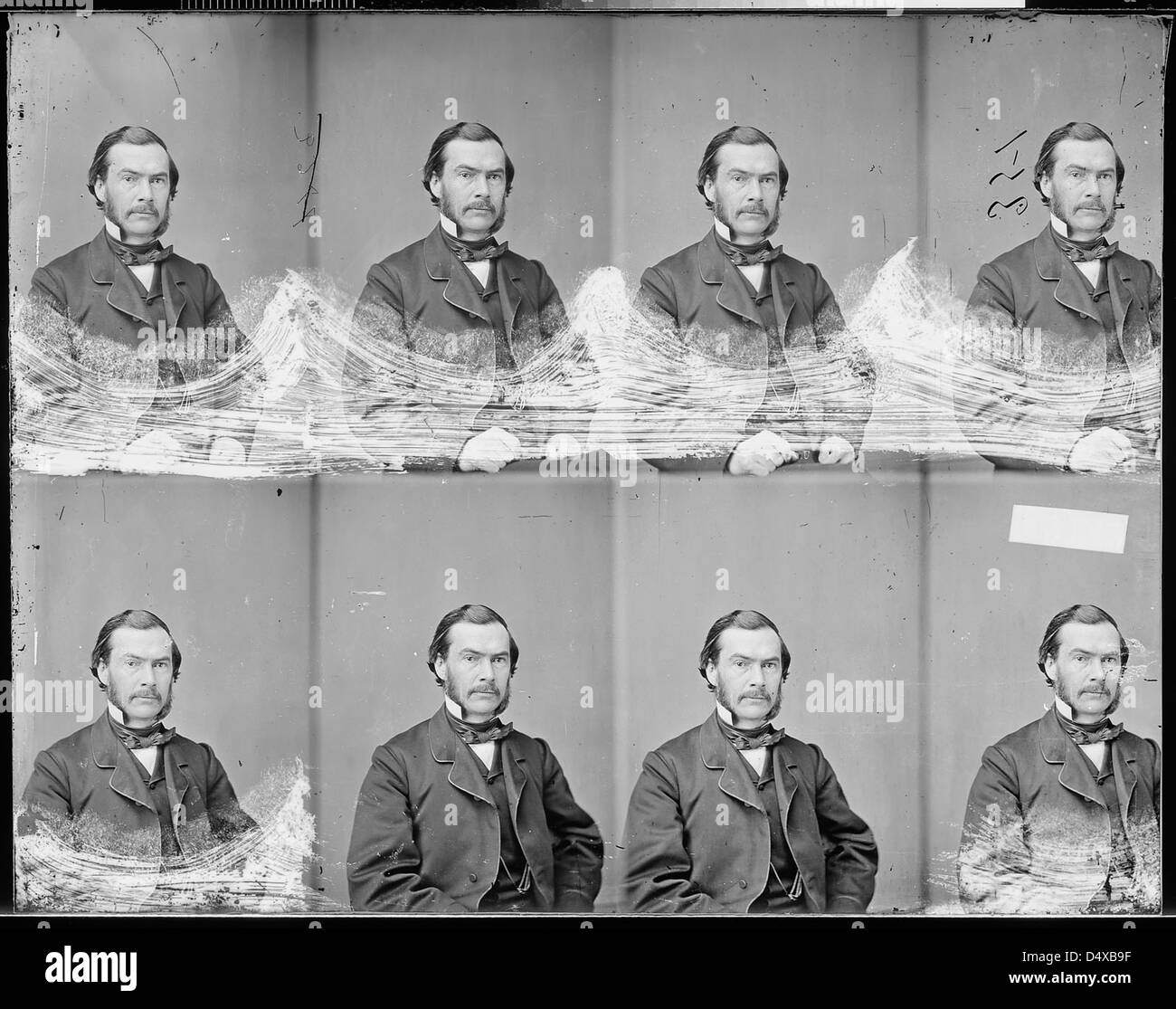 A portrait of a gentleman from the Civil War, taken by Mathew Brady ...