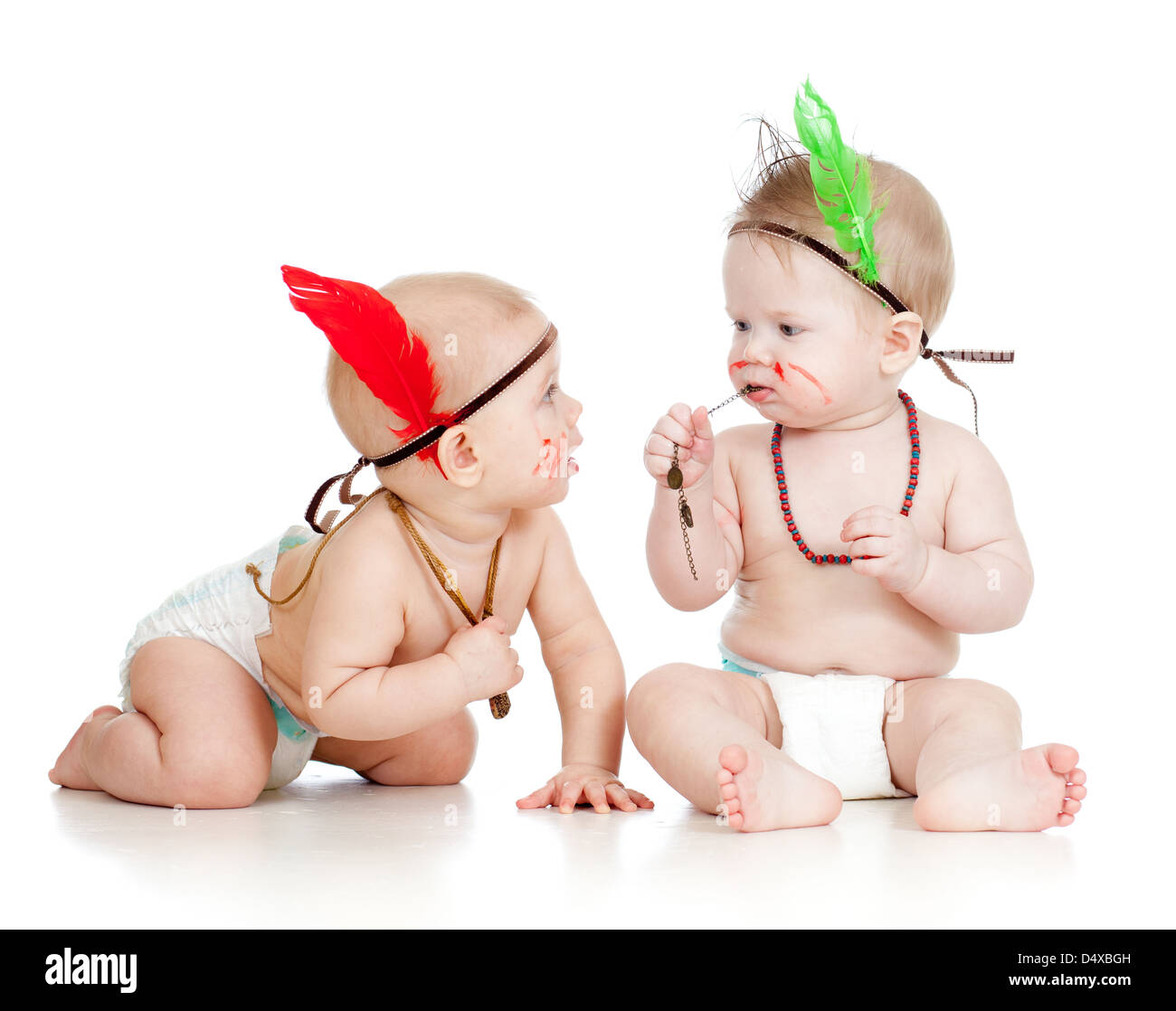 Indigenous children playing Cut Out Stock Images & Pictures - Alamy