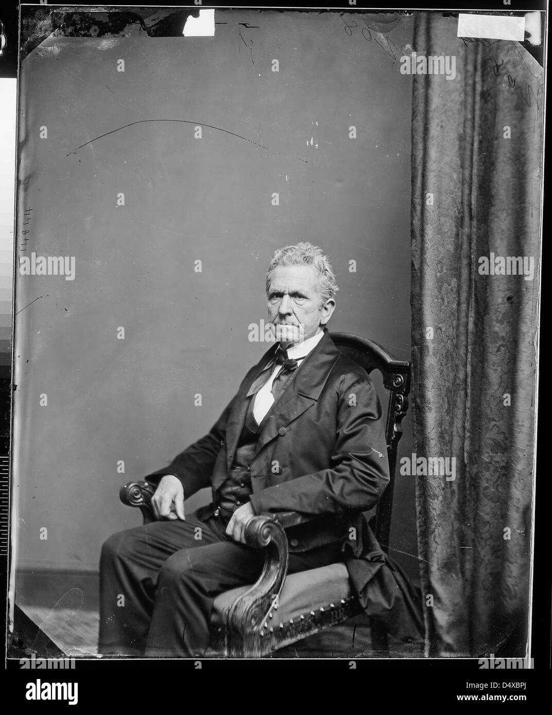 This photograph by Mathew Brady shows a dignified figure, a 'gentleman ...