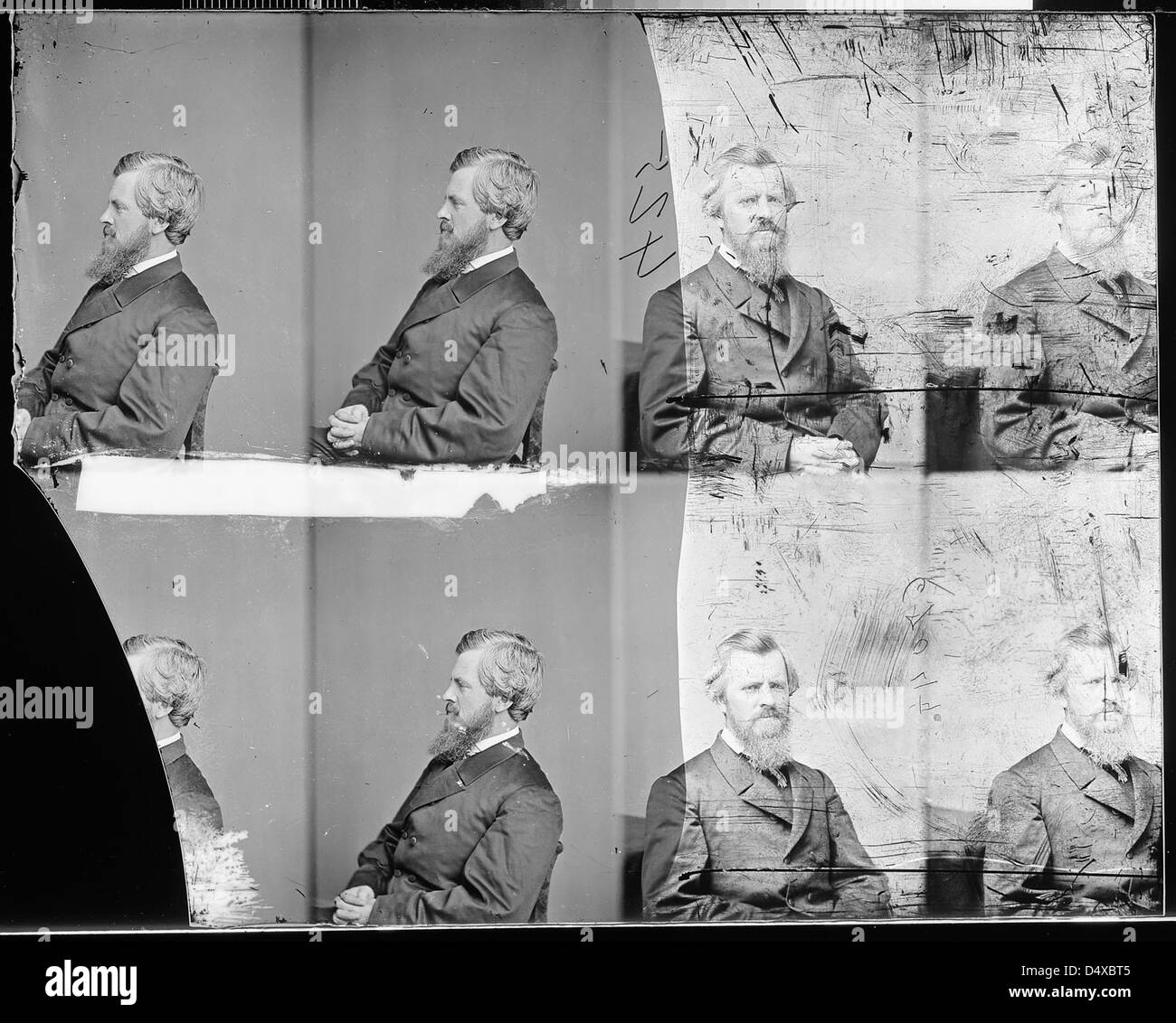 A portrait of Colonel Amasa Cobb of the 5th Wisconsin Infantry, taken ...