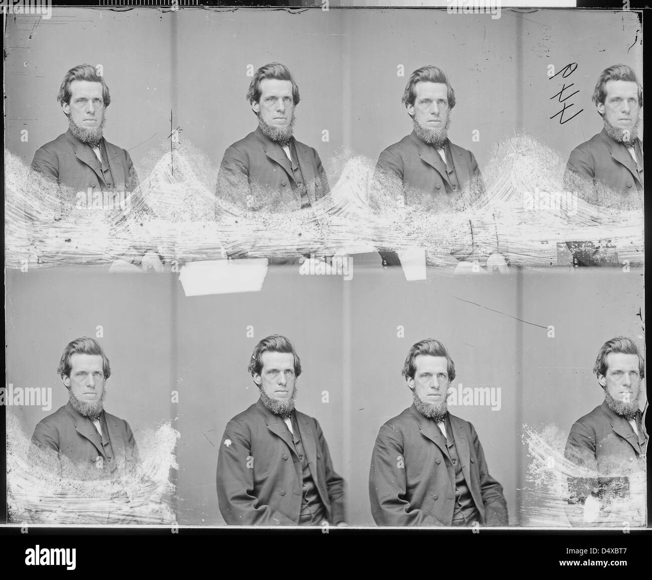 A portrait of a gentleman during the Civil War, captured by Mathew ...