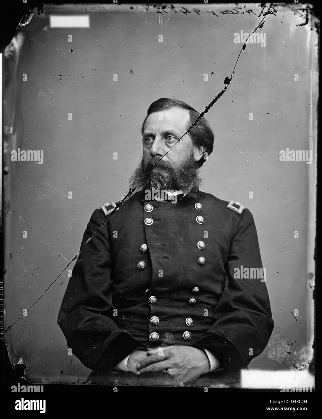 Gen. Orlando B. Wilcox Stock Photo - Alamy