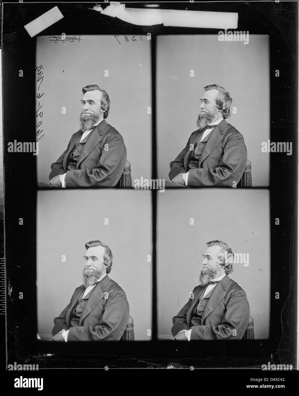 Portrait collection civil war Black and White Stock Photos & Images - Alamy