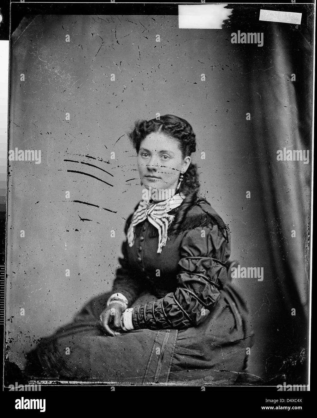 A Civil War-era portrait of Miss Rice, captured by Mathew Brady ...