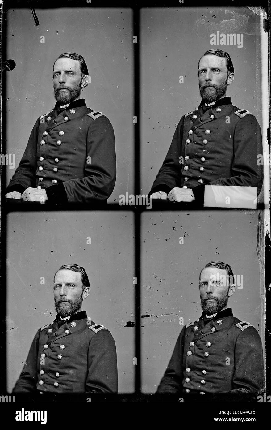 A photograph of General Cuvier Grover, a Union Army officer during the ...