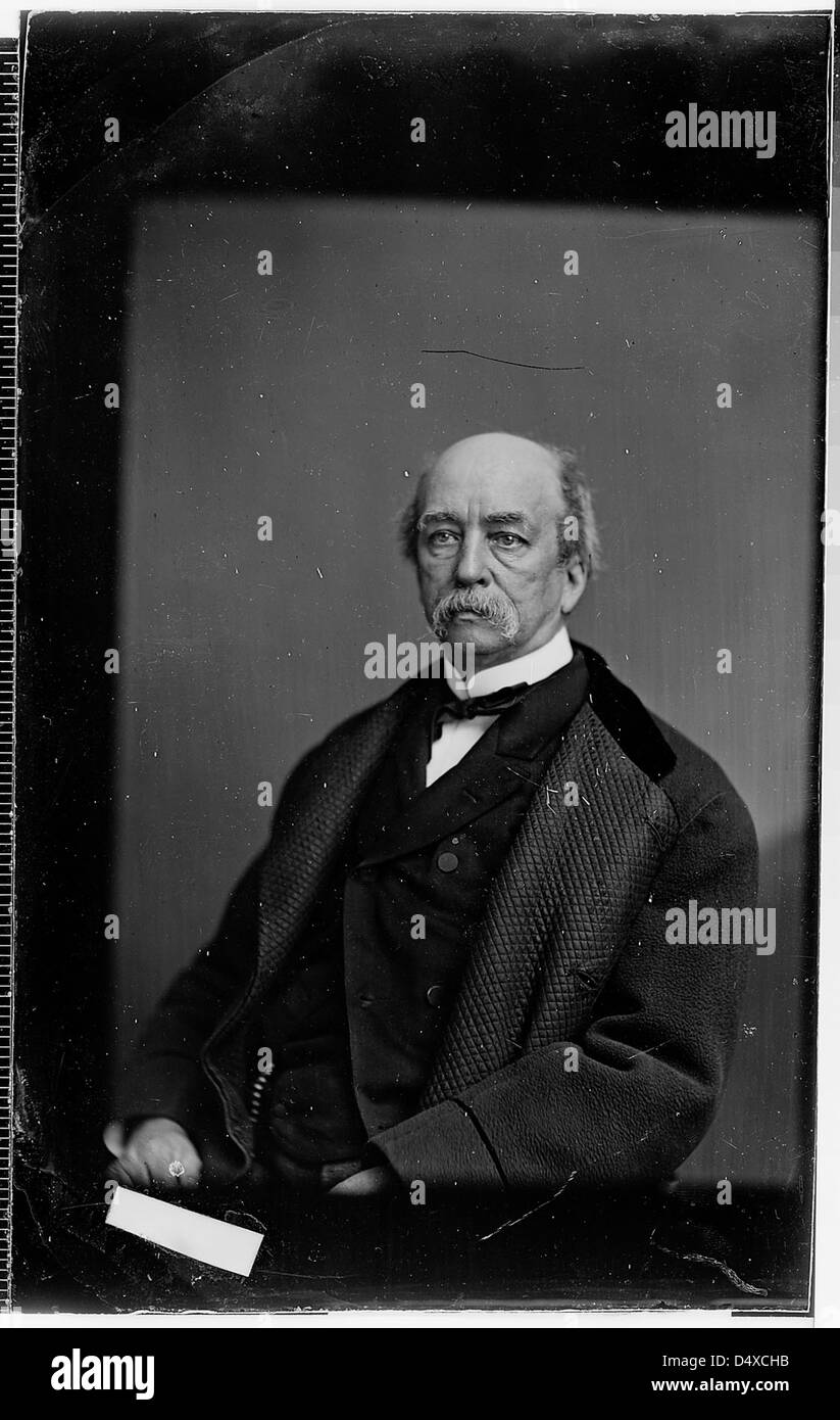 This photograph by Mathew Brady features a portrait of a distinguished ...