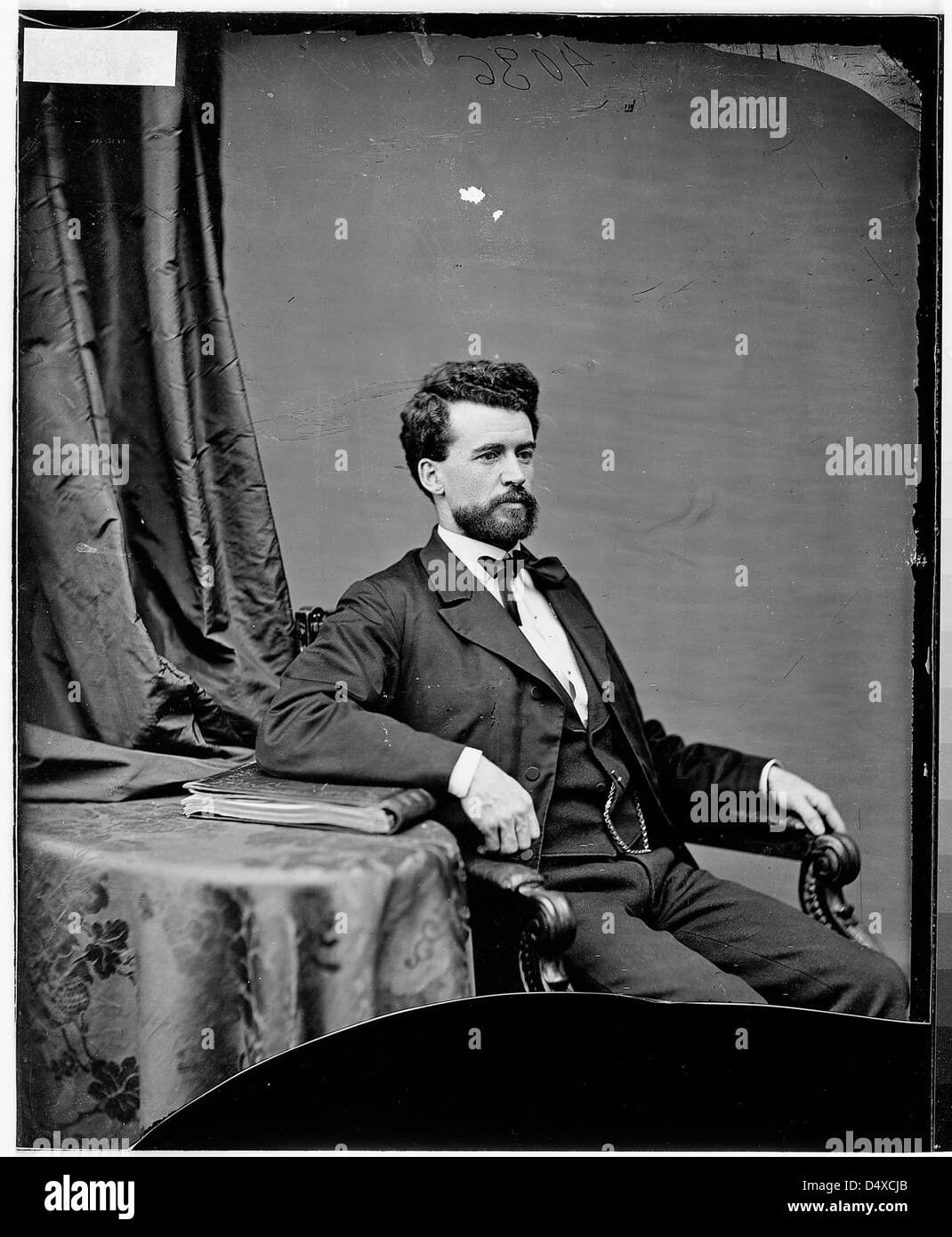 A portrait of a gentleman from the Civil War, captured by photographer ...