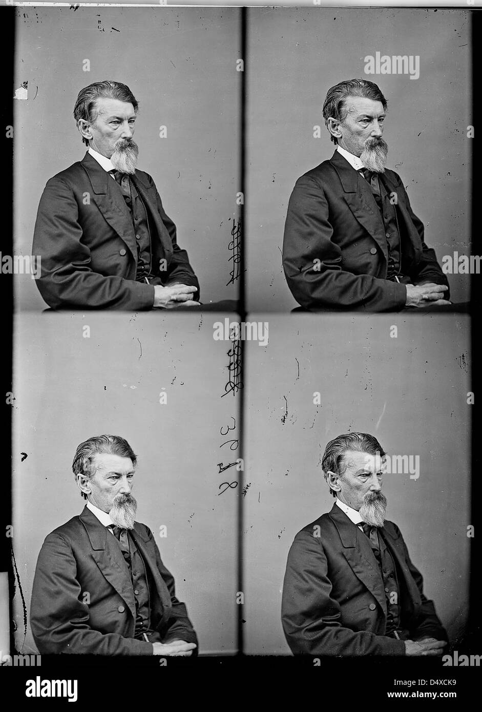 A portrait of a Civil War gentleman photographed by Mathew Brady, known ...