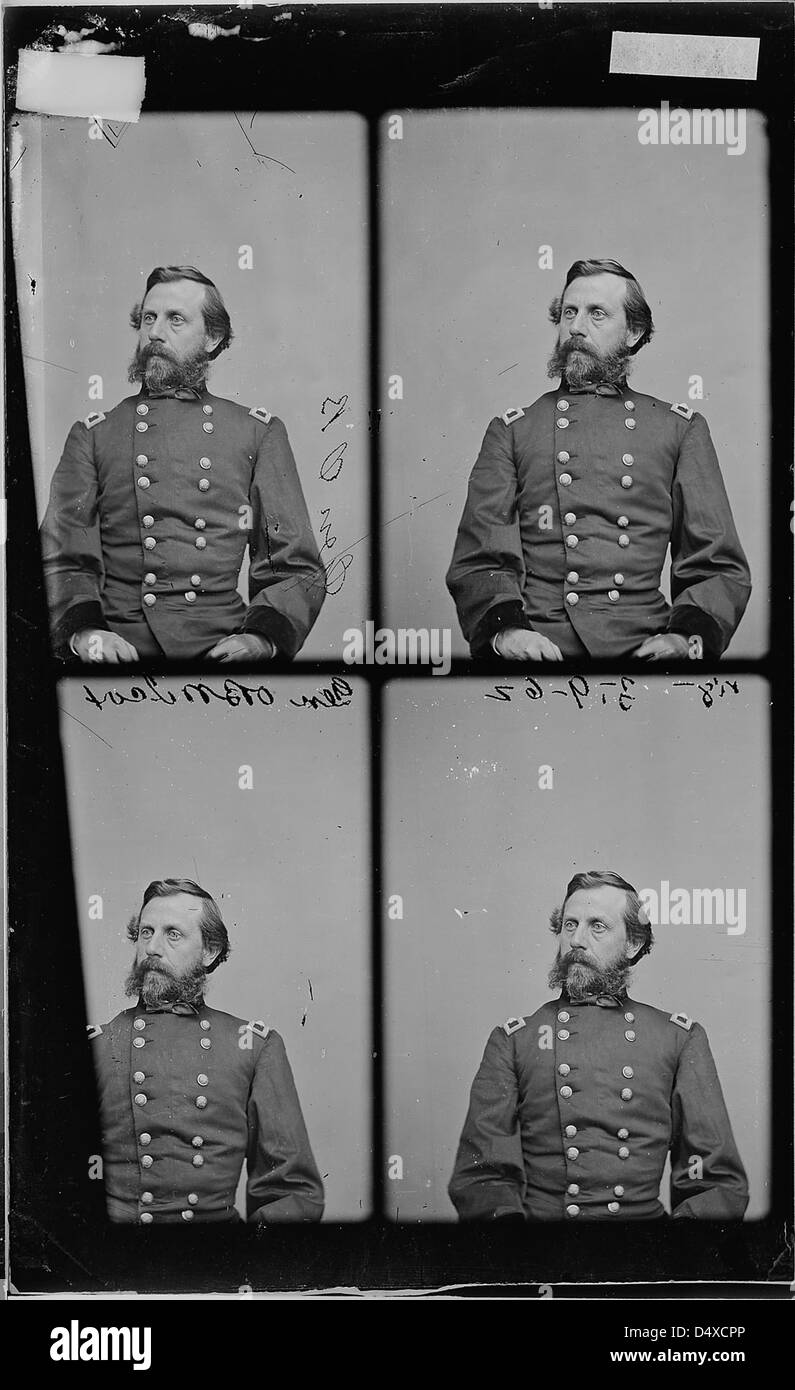 A portrait of General Orlando B. Willcox, a U.S. Civil War officer ...