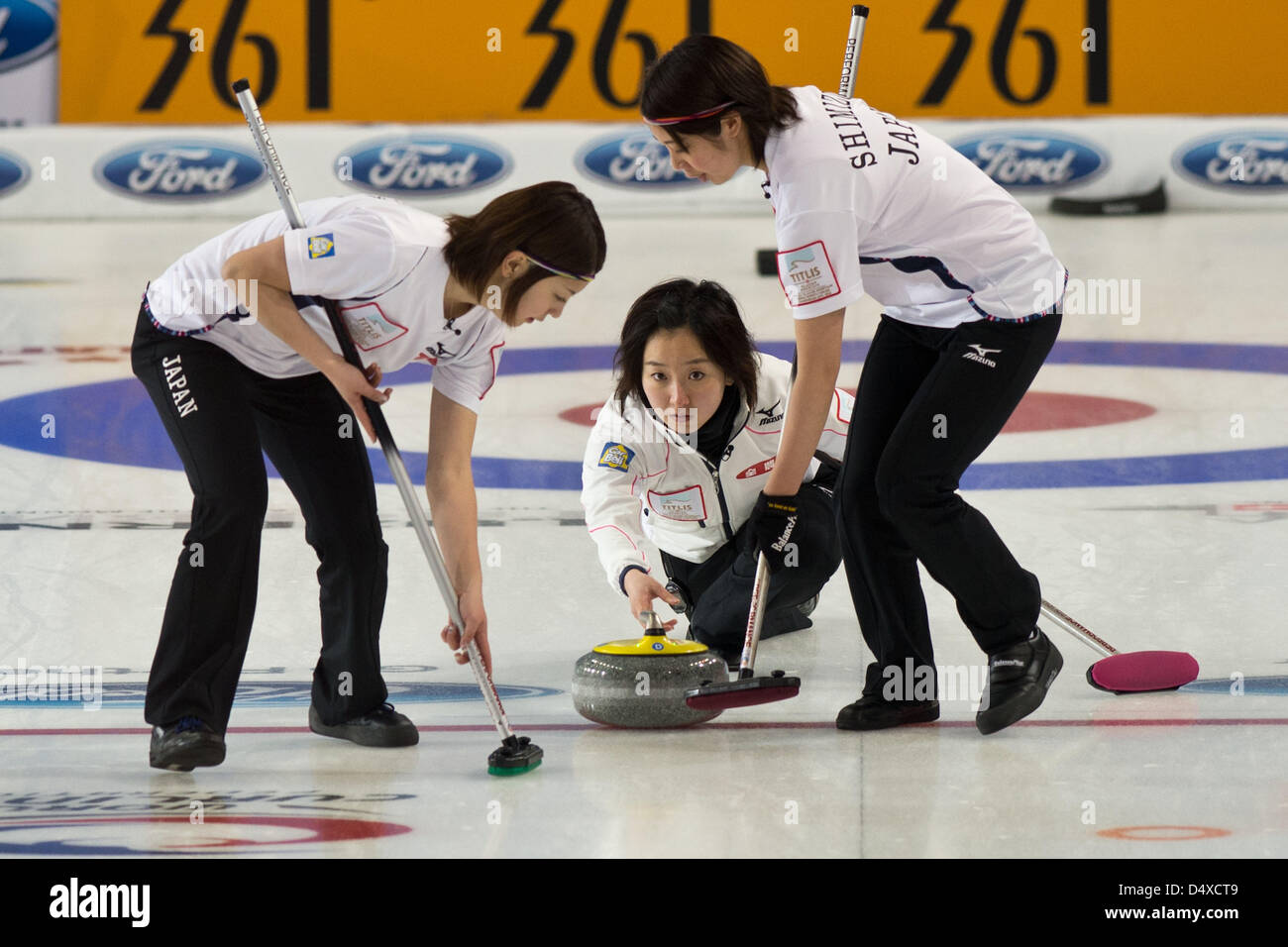 Satsuki Fujisawa (JPN), MARCH 19, 2013 - Curling : World Women's ...