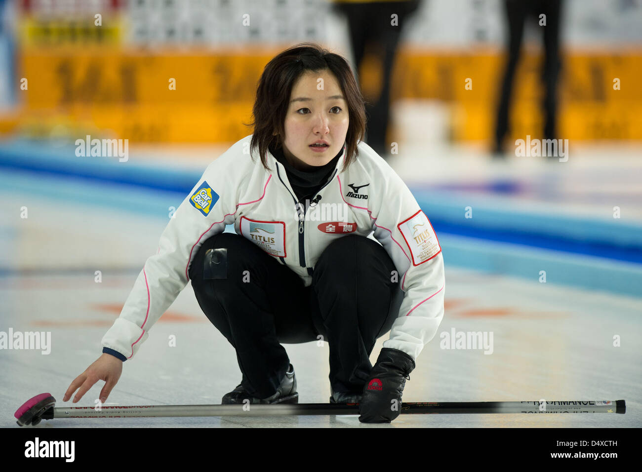 Satsuki Fujisawa (JPN), MARCH 19, 2013 - Curling : World Women's ...