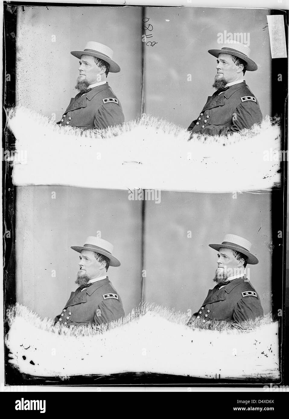 A portrait of General James W. McMillen, captured by renowned Civil War ...