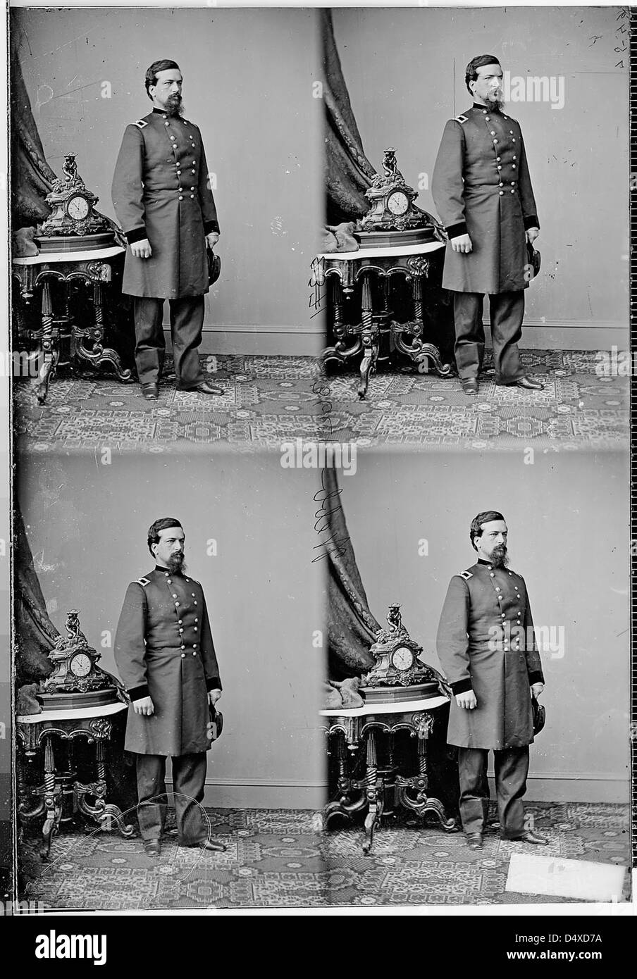 This photograph by Mathew Brady depicts General Alexander S. Webb, a ...