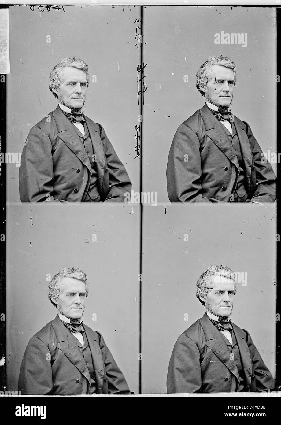 This image, taken by Mathew Brady during the Civil War, depicts Hon ...