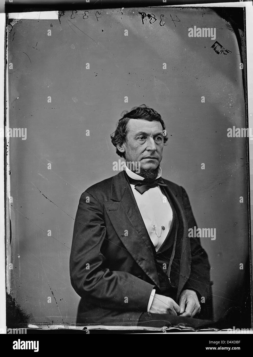 A portrait of a gentleman from the Civil War era, captured by Mathew ...