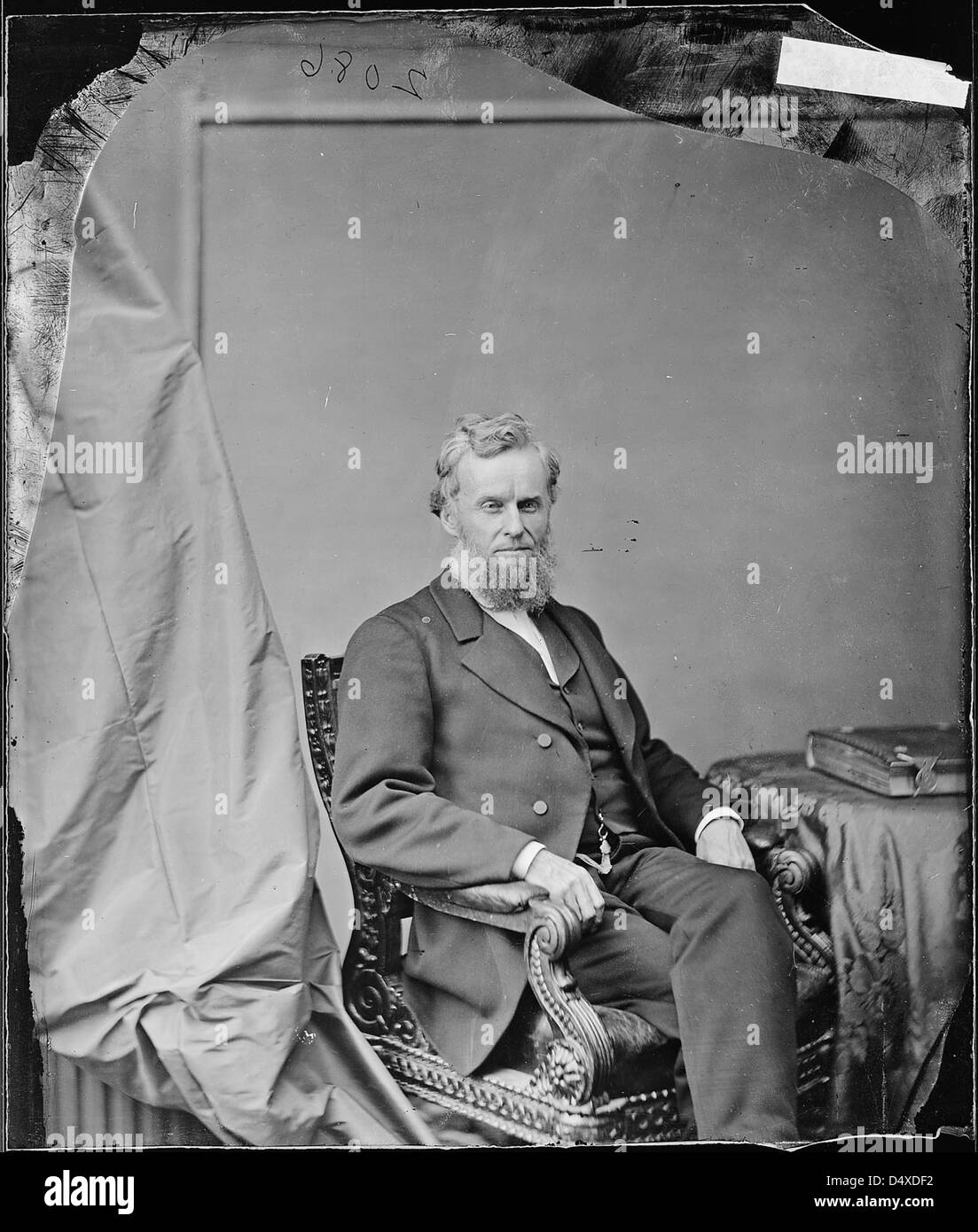 A portrait of a gentleman from the Civil War era, captured by renowned ...