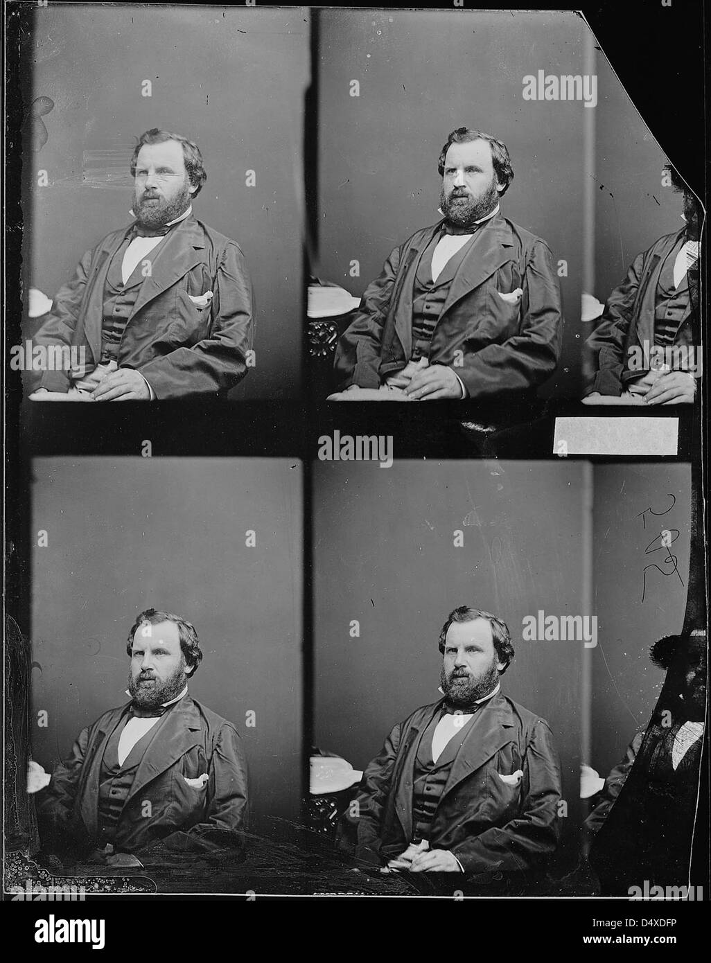 A Civil War-era portrait of a gentleman, captured by photographer ...