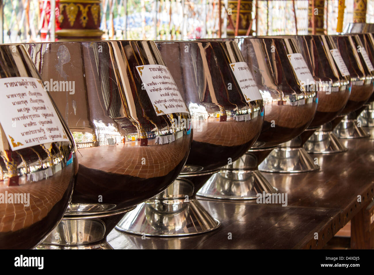 Monk's alms bowl Stock Photo - Alamy